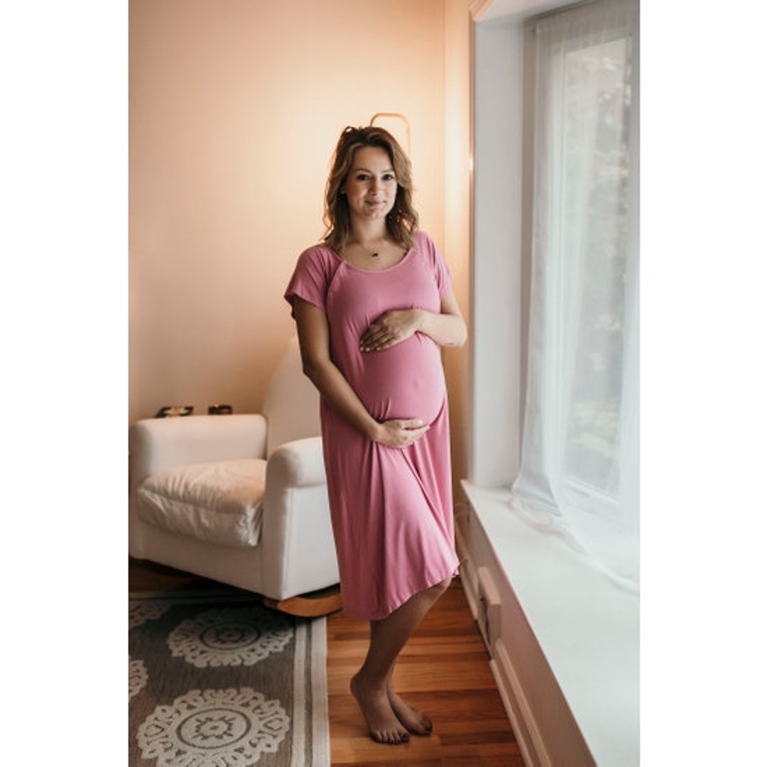 Maternity Labor Gown for Hospital and Birth - Etsy