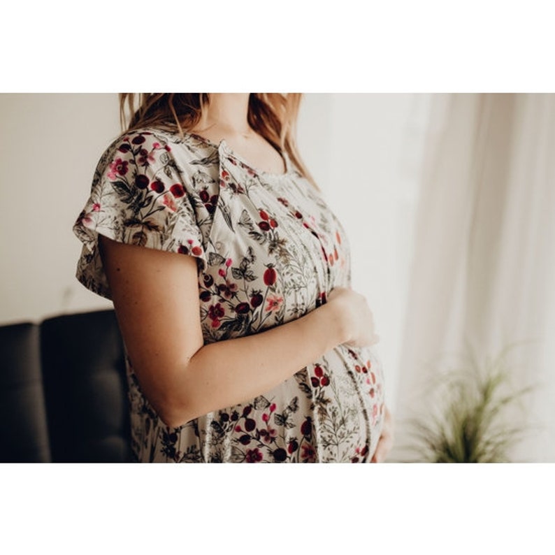 Maternity Labor Gown for Hospital and Birth | Etsy