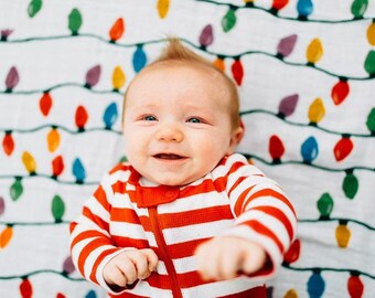 Christmas Light Blanket - Etsy