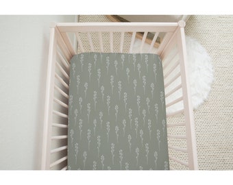 Sage Crib Sheets | Etsy