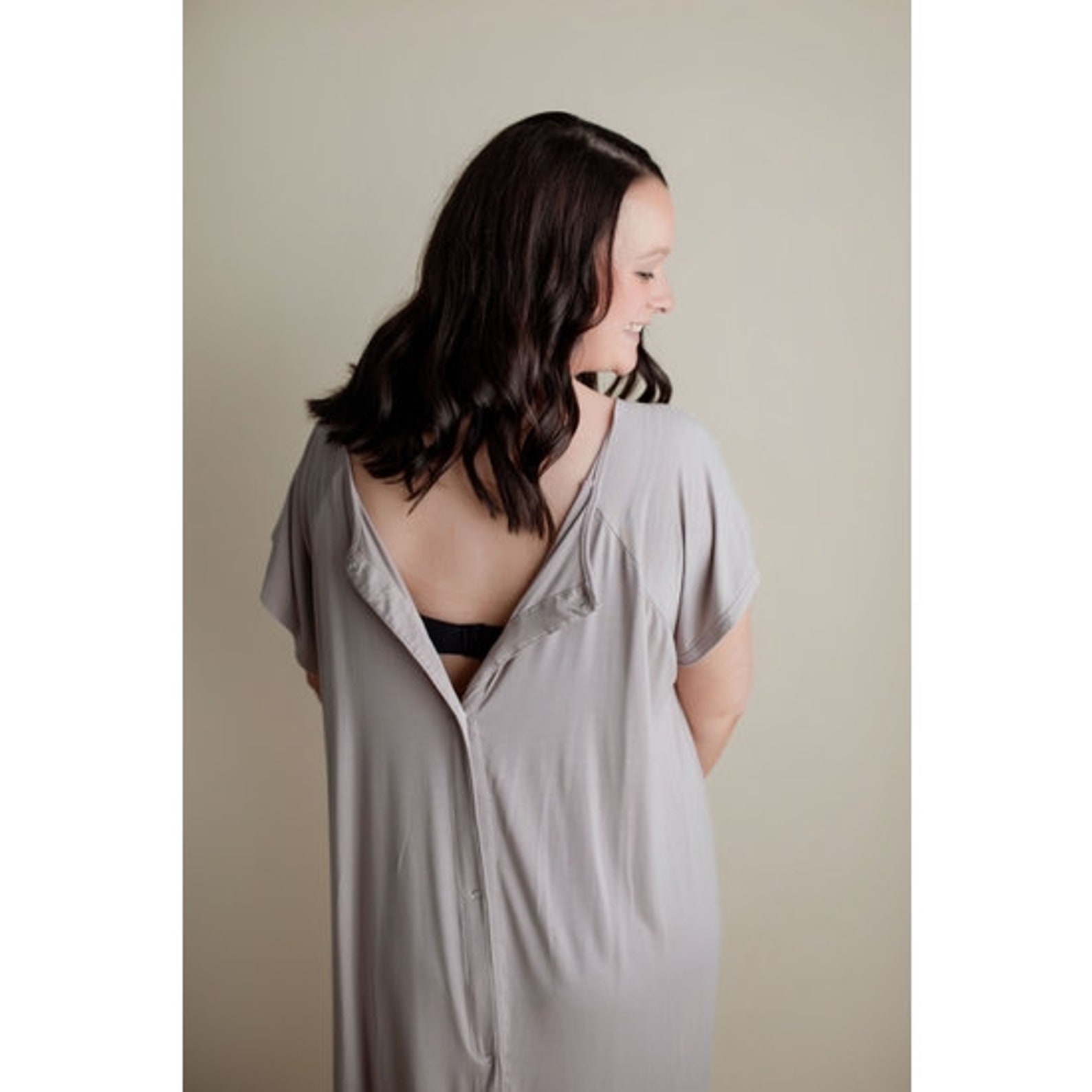 Maternity Labor Gown for Hospital and Birth | Etsy