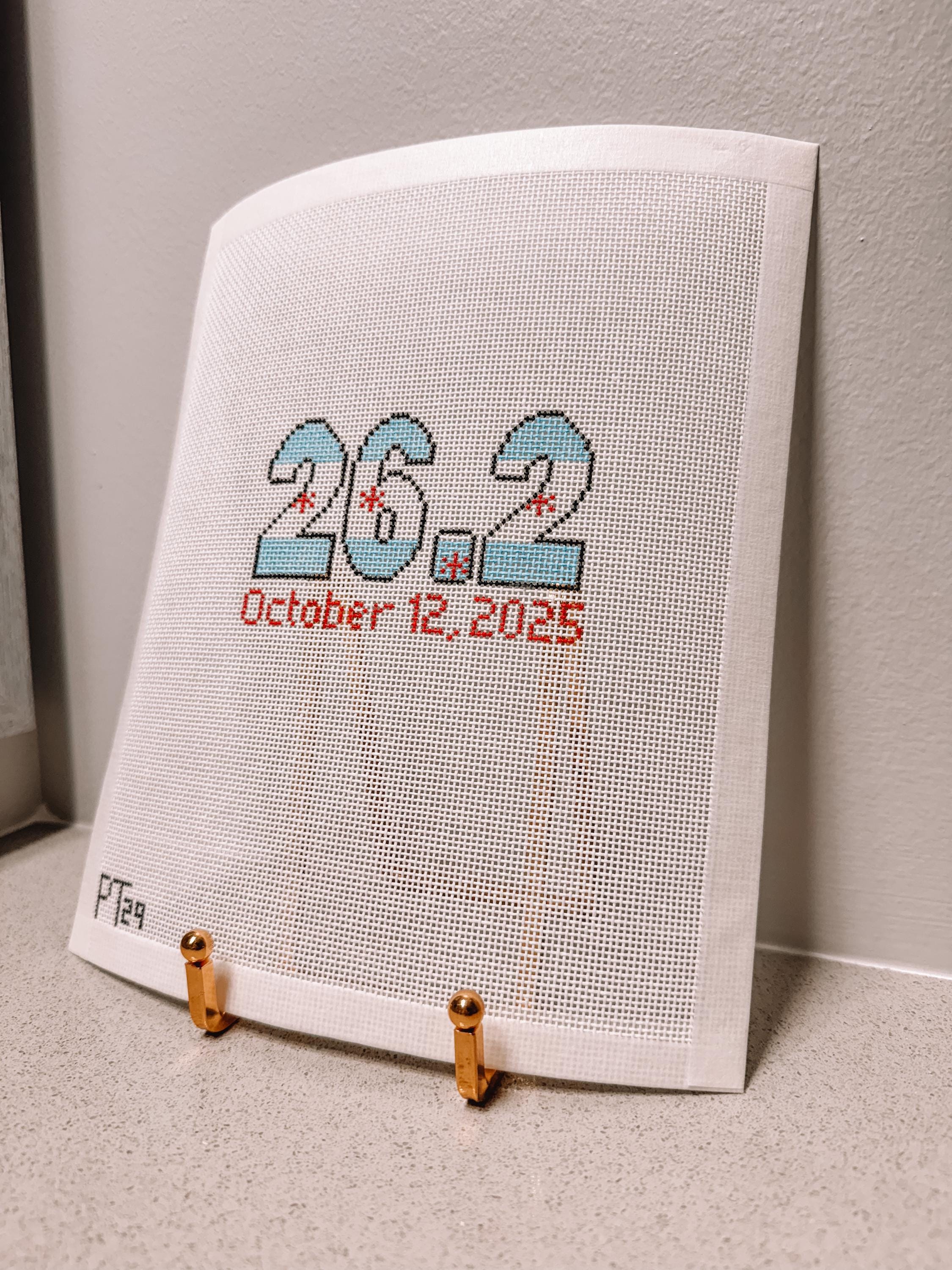 Chicago Marathon Needlepoint Canvas - Hand-painted 18 Mesh, 2025 ...