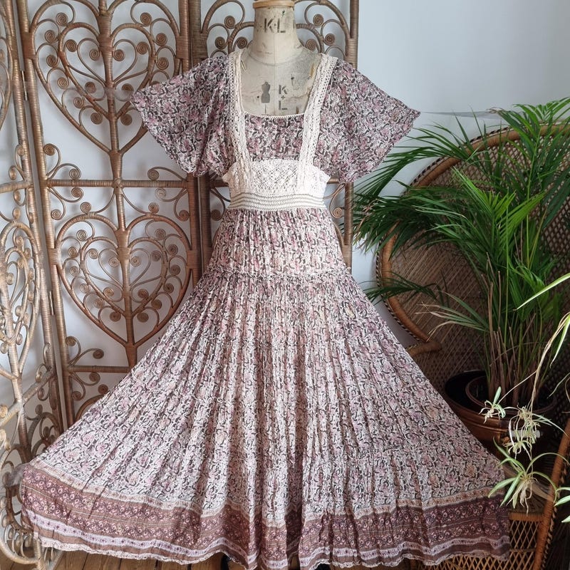 India Gauze Dress - Etsy