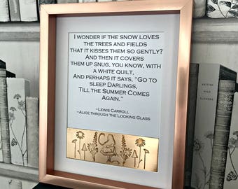 Alice in wonderland wall art | Etsy