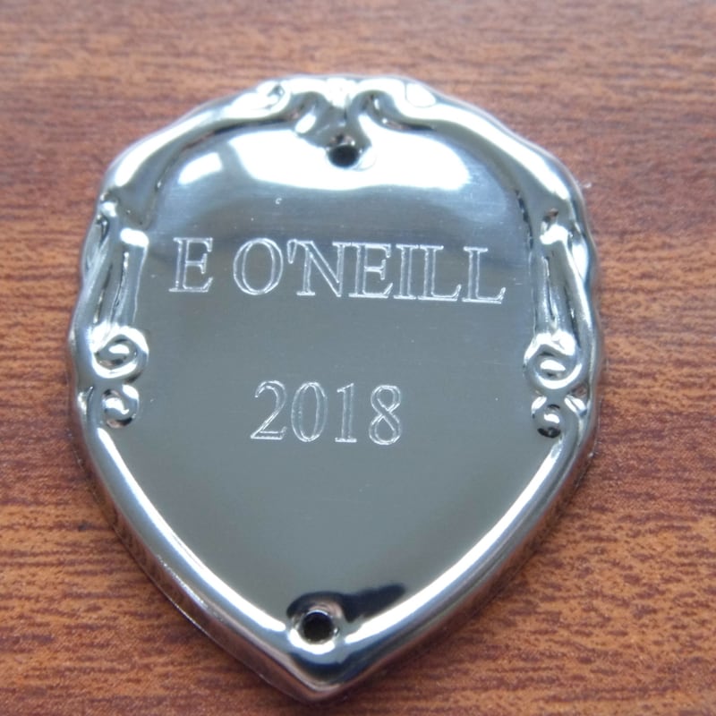 Engraving on Shield - Etsy UK