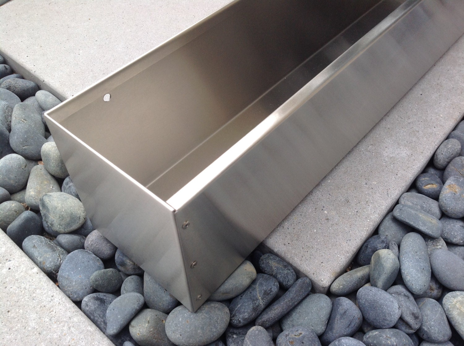 Floating Stainless Steel Hanging Planter Box/ Succulent Wall/ - Etsy