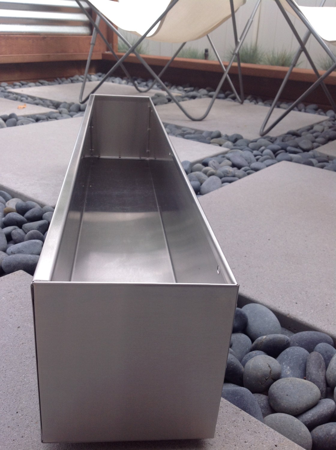 Floating Stainless Steel Hanging Planter Box/ Succulent Wall/ - Etsy