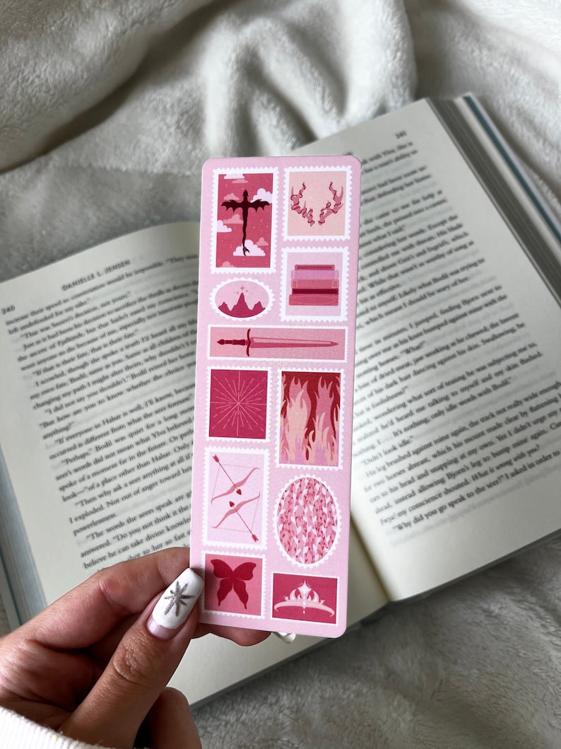 Fantasy Stamp Collecter Bookmark / Fantasy Reader Bookmark / Book Lover ...