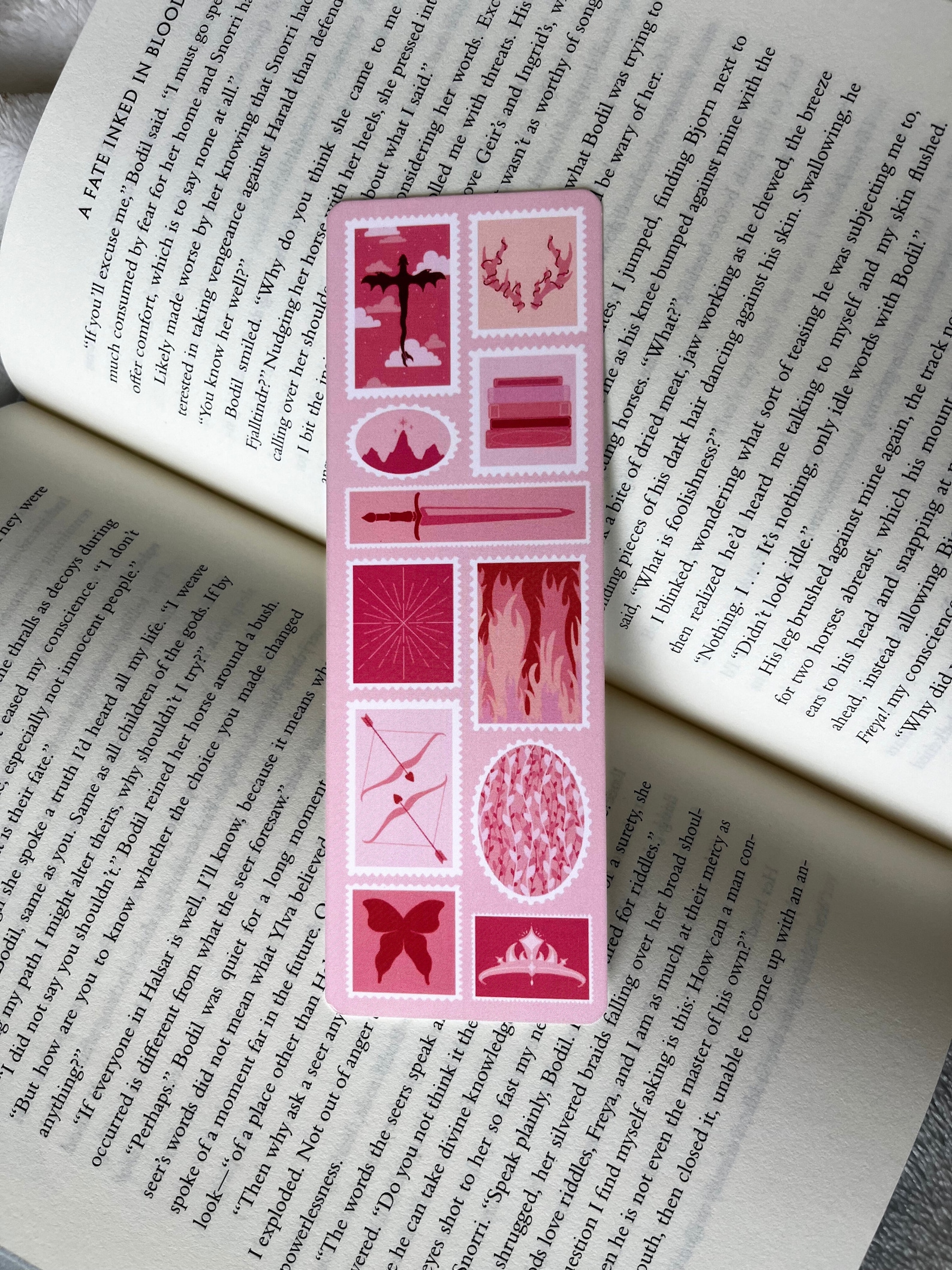 Fantasy Stamp Collecter Bookmark / Fantasy Reader Bookmark / Book Lover ...
