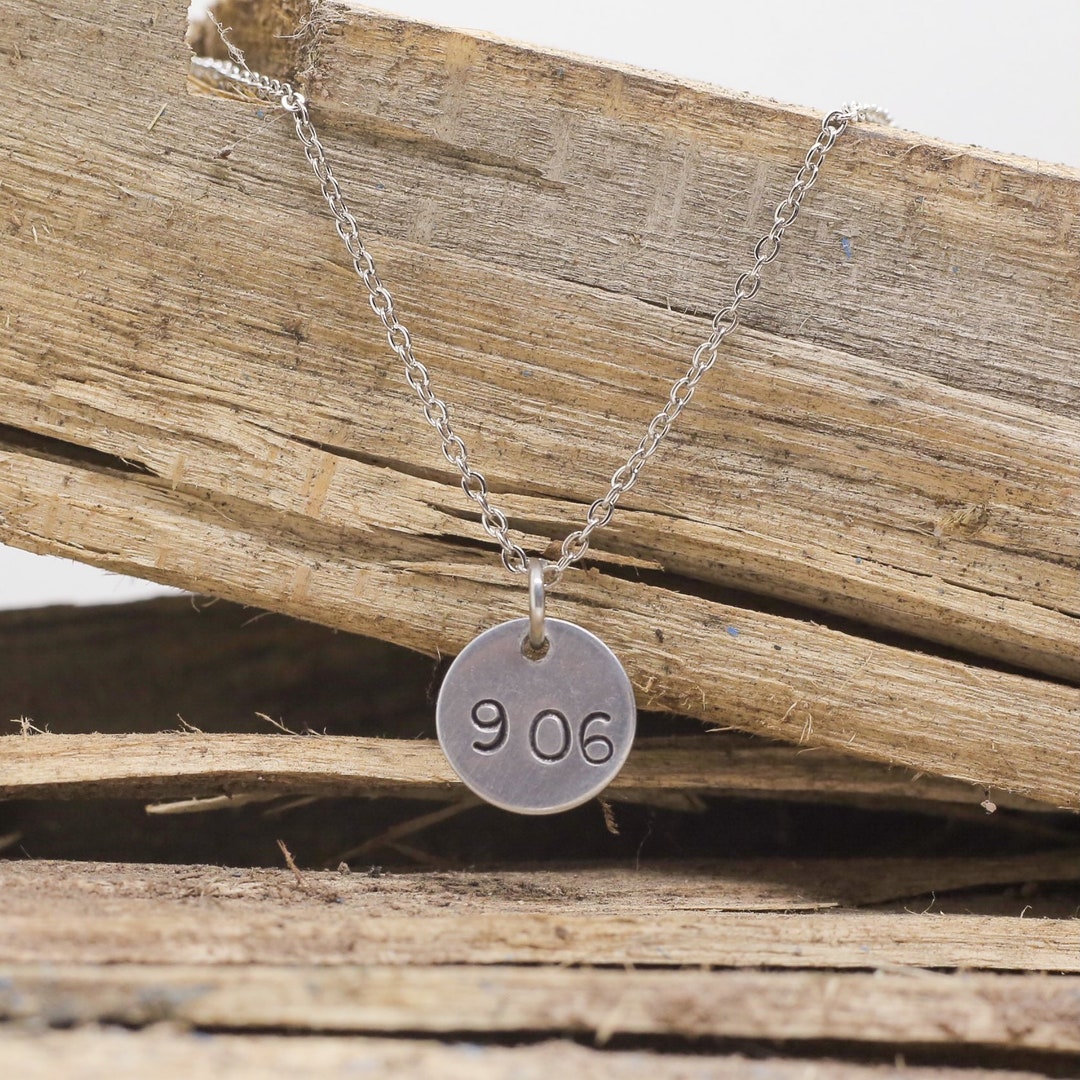 906 Necklace, Michigan Upper Peninsula Jewelry, Pure Michigan, Yooper ...