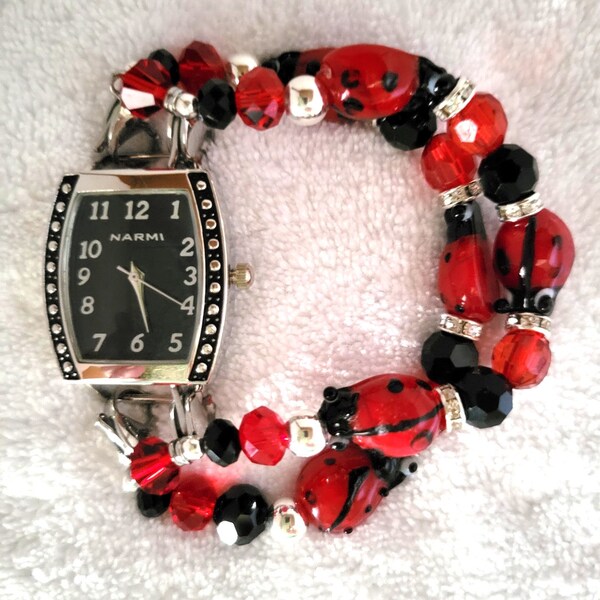 Ladybug Watch - Etsy