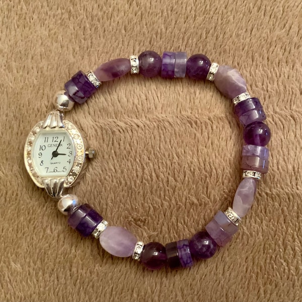 Amethyst Watch - Etsy