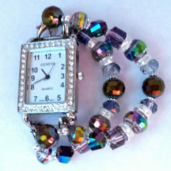 Beaded Watch - Etsy