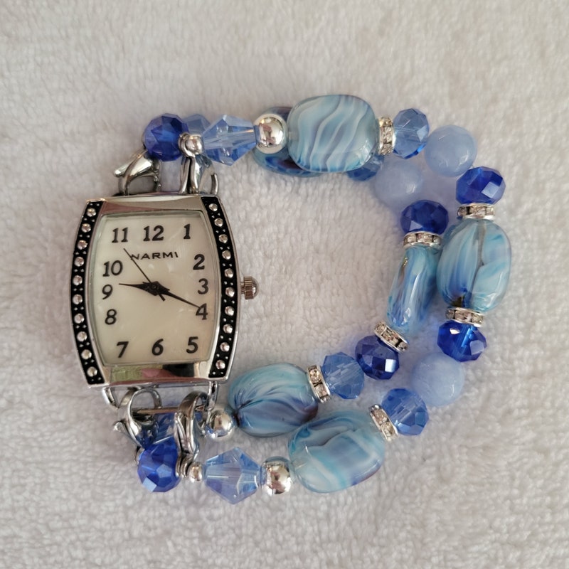 Beaded Watch - Etsy