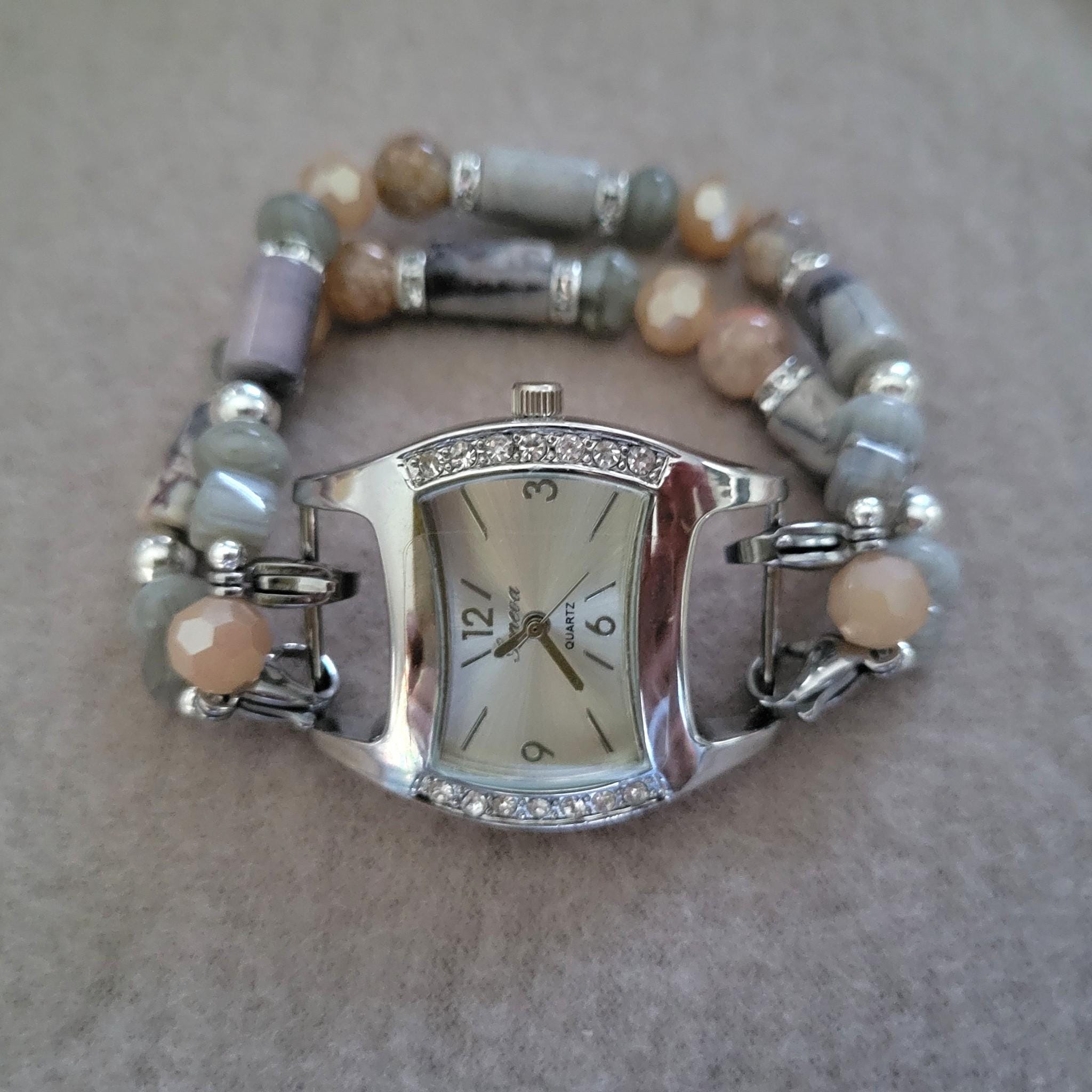 NEW ITEM- Women's Pretty Neutral Watch Which Has Gray, Cream and a ...