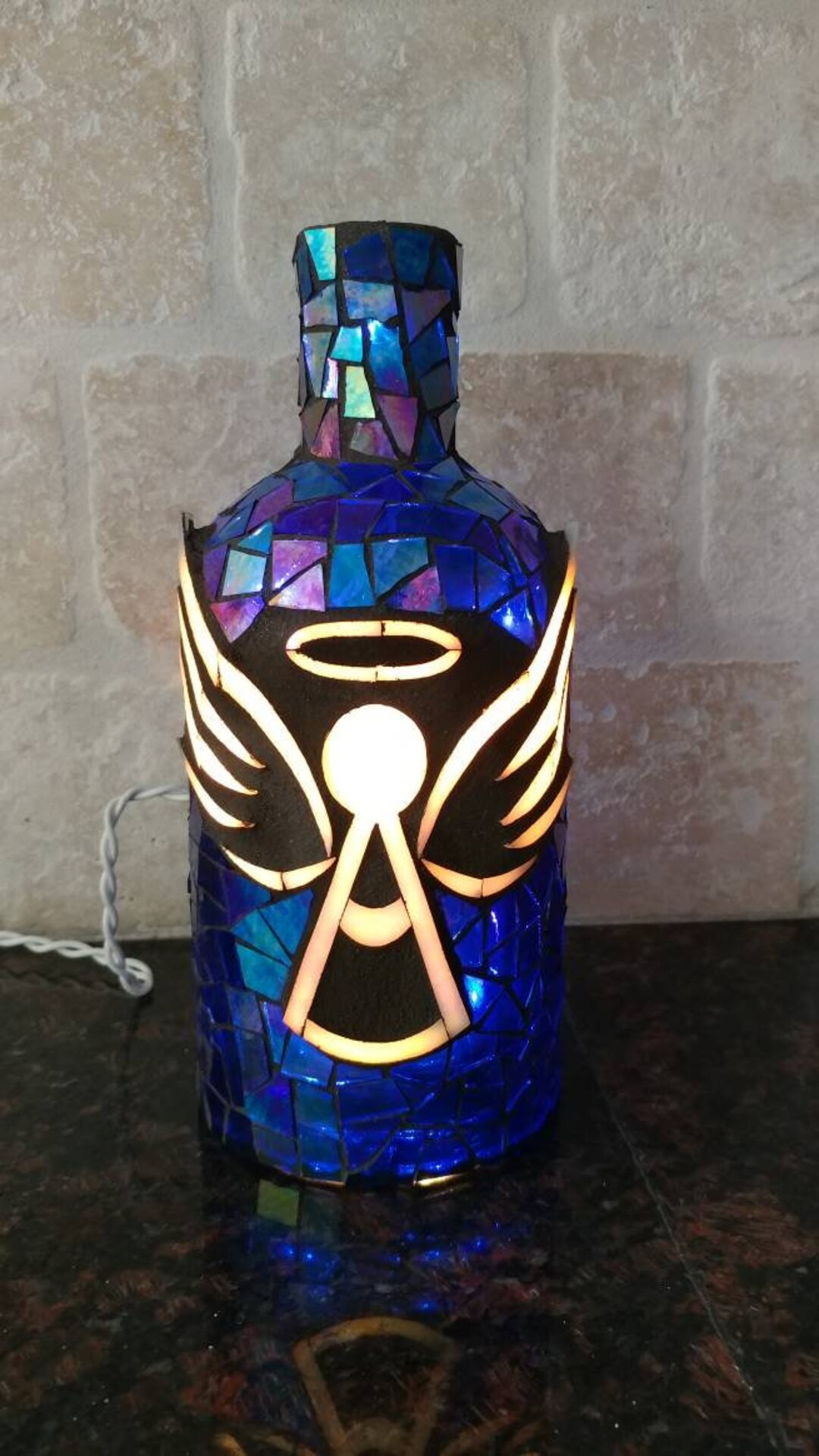 Angel Bottle Light - Etsy