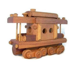 Hand Crafted Desk Model Wooden Train / Locomotive Childs Toy - Etsy