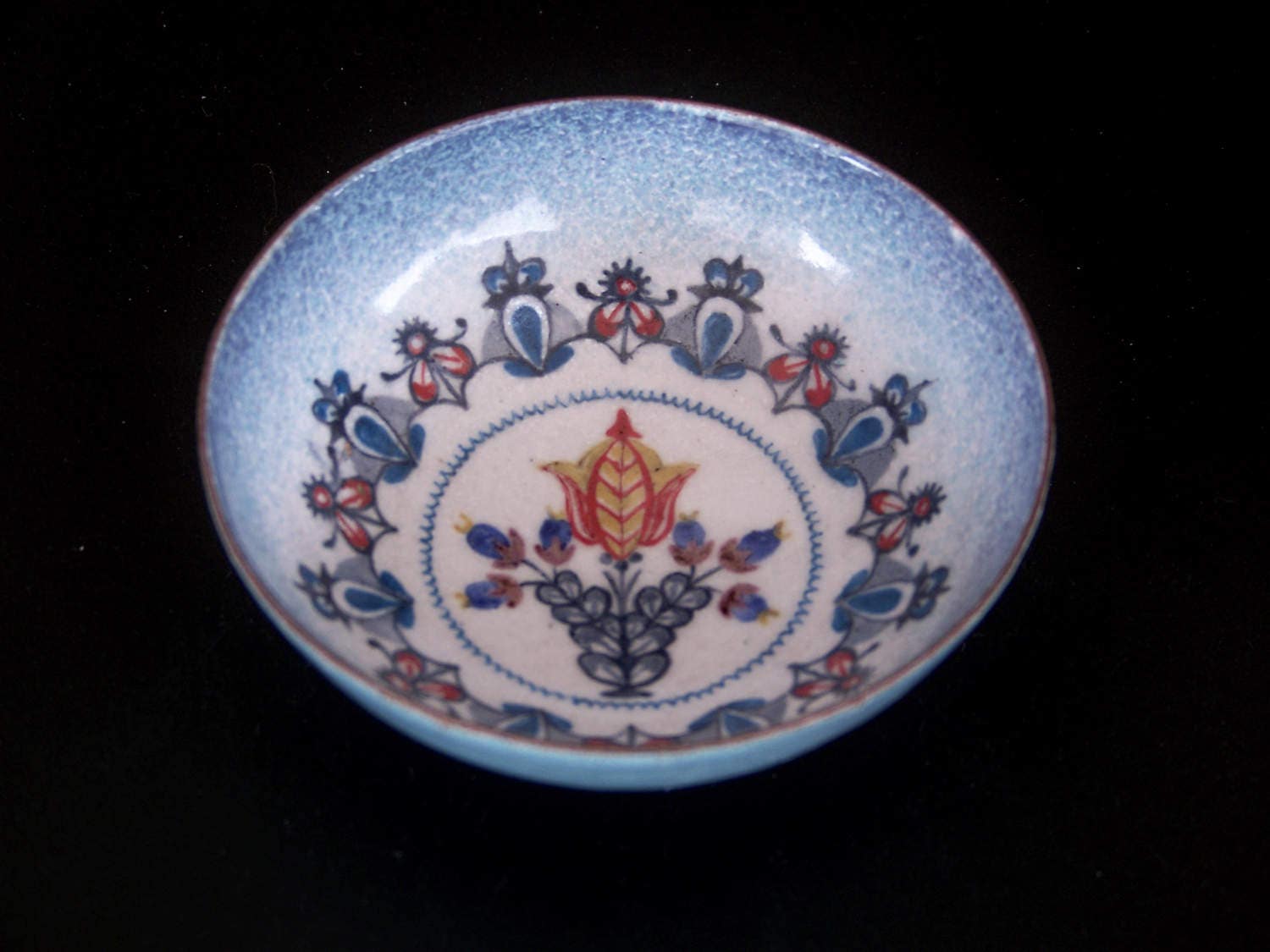 Austrian Enameled Copper Pin Dish, Circa 1960 Artist Signed - Etsy