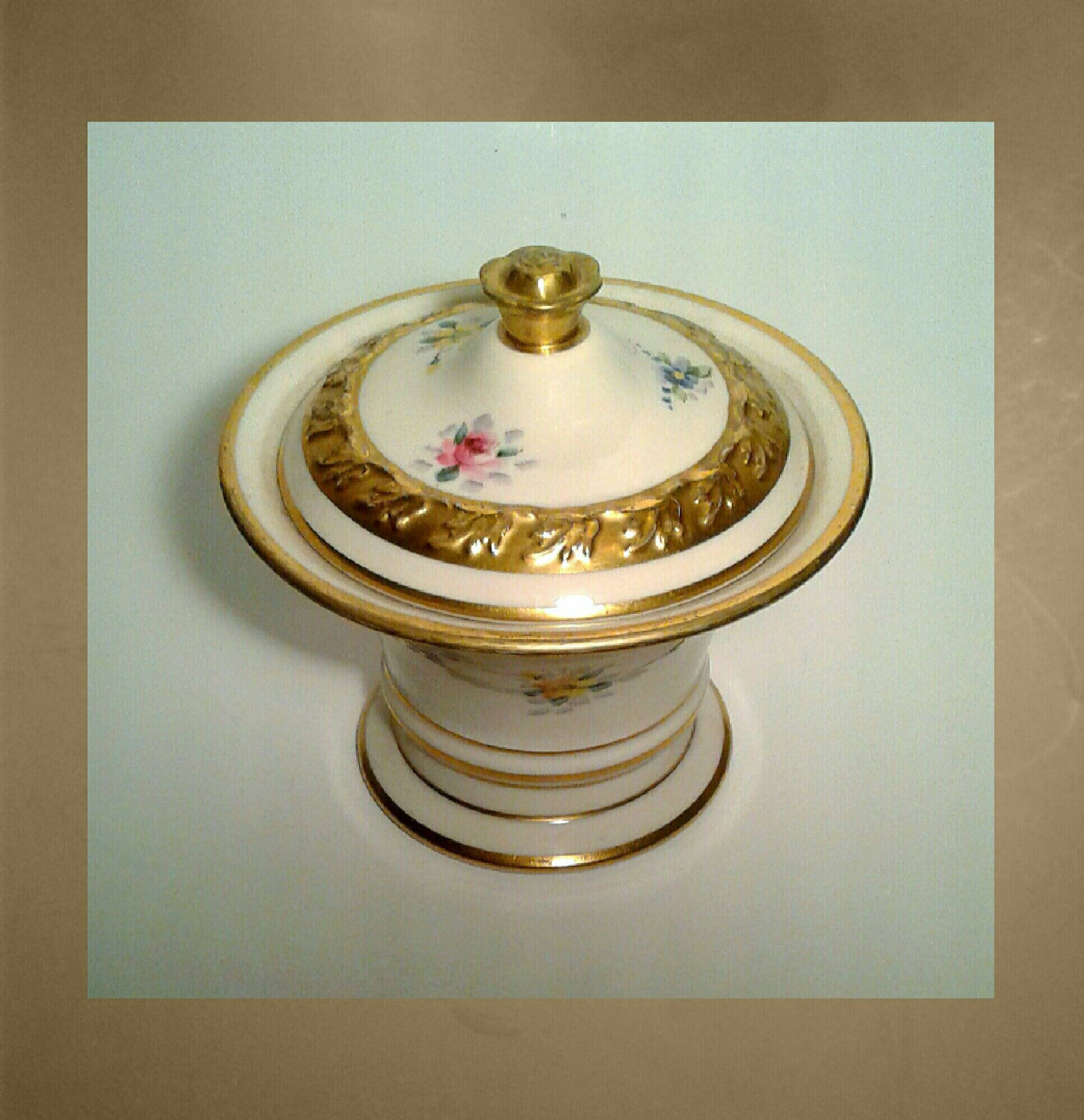 Osborne Studios Hand Decorated Lidded Porcelain Jar Circa 1920 - Etsy