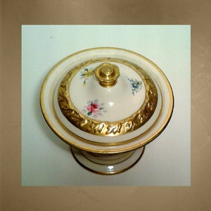 Osborne Studios Hand Decorated Lidded Porcelain Jar Circa 1920 - Etsy