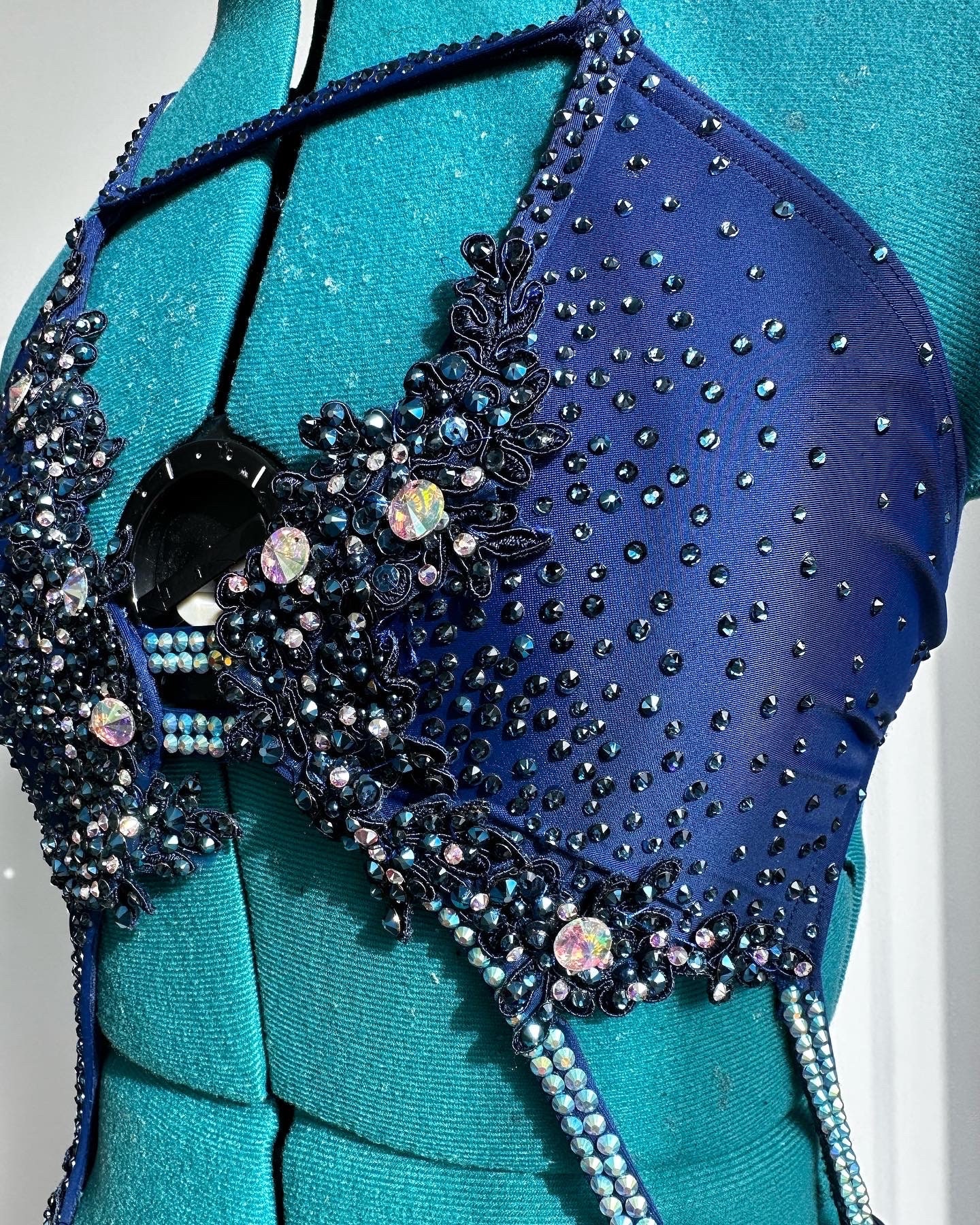 Blue One-piece Lyrical Dance Costume, Custom Couture Costumes, Kiki ...