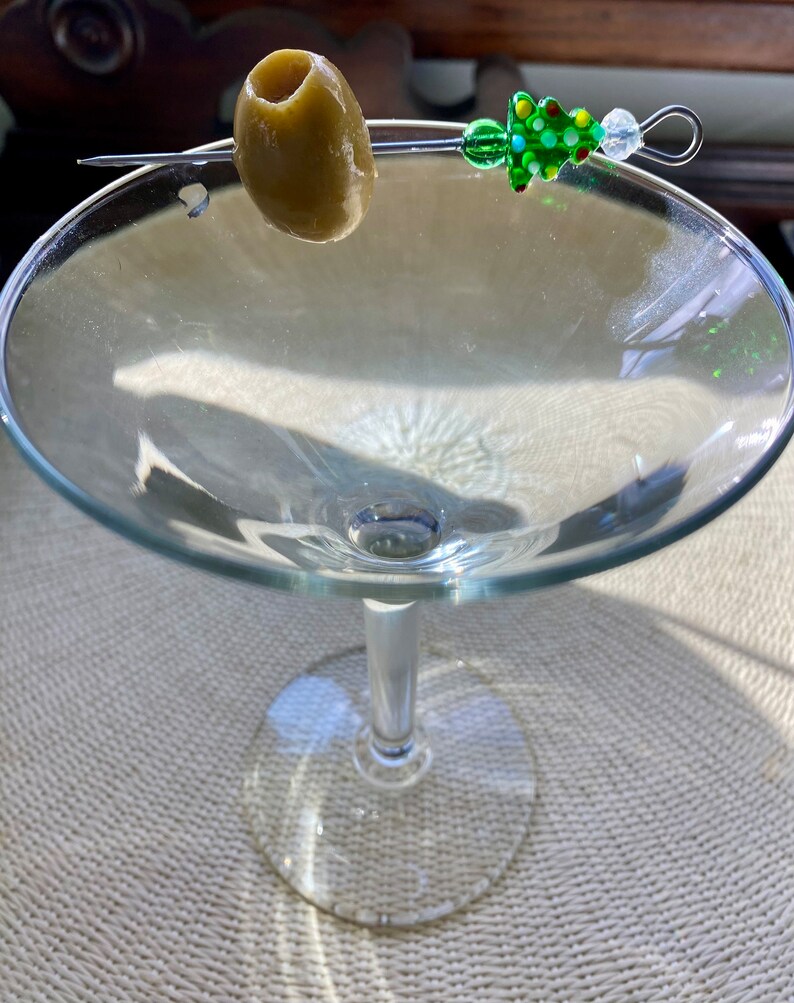 Christmas Cocktail Picks, Set of 12 - Etsy