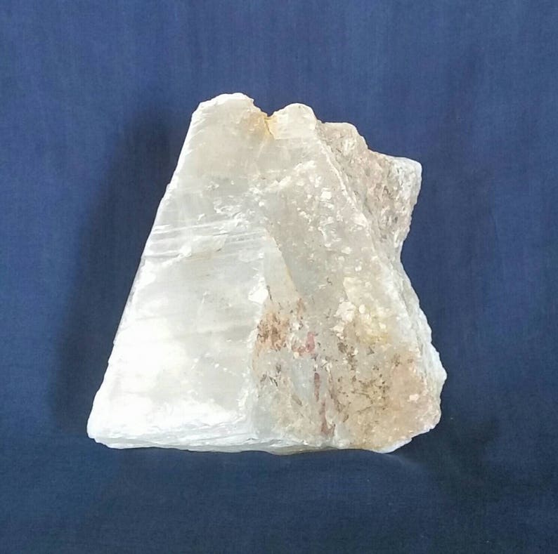 Large Selenite Crystal Slab, Angel Stone, High Vibration Mineral - Etsy