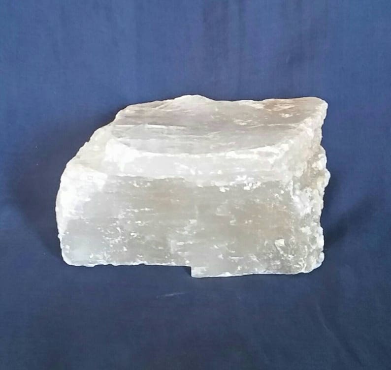 Large Selenite Crystal Slab, Angel Stone, High Vibration Mineral - Etsy