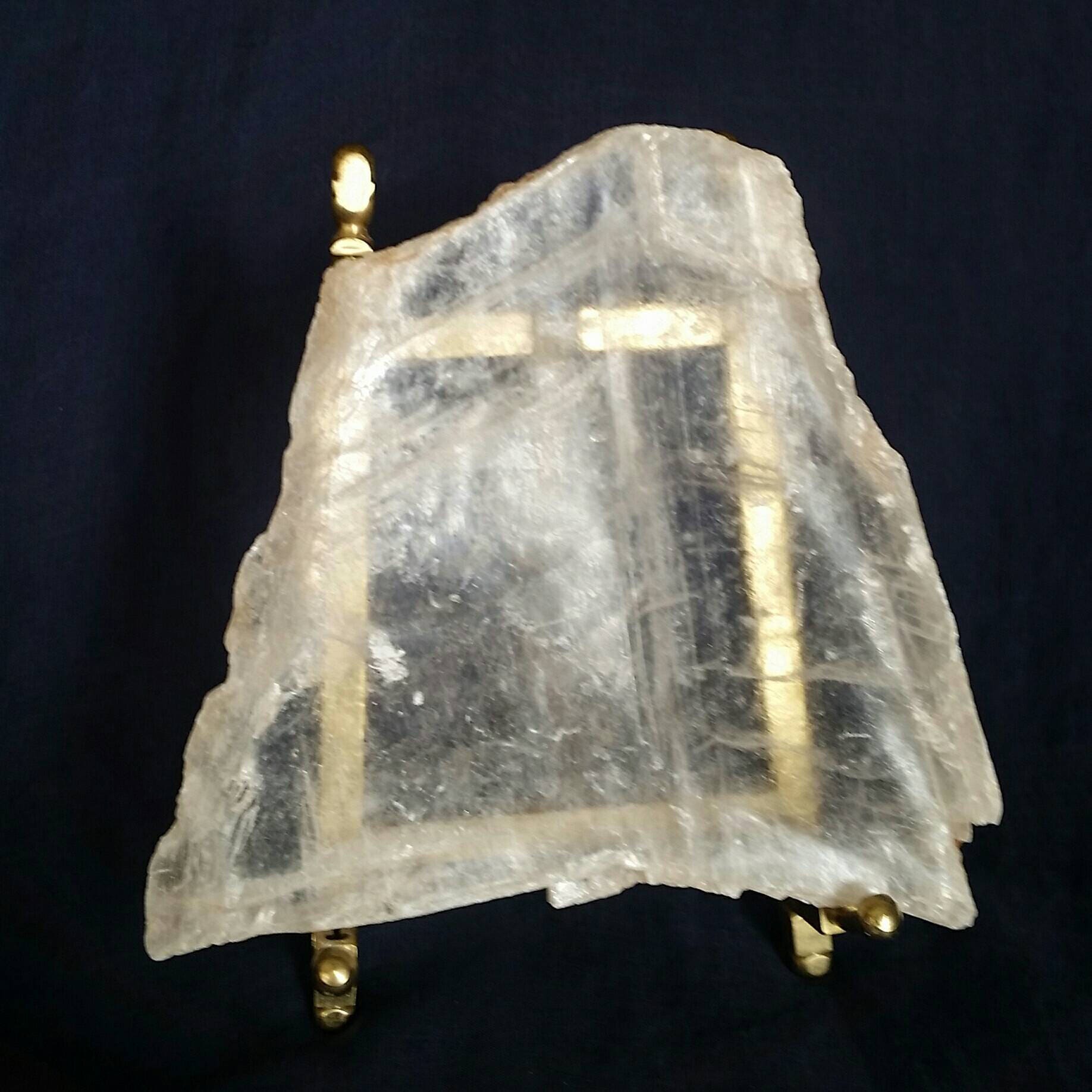 Crystal Selenite Quartz Crystal Home Decor / Raw Selenite Slab | Etsy