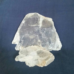 Selenite Quartz Crystal / Healing Crystals Selenite Gemstone / Raw ...