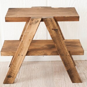 Tiered Tray Ladder, Mini Ladder Riser, Mini Ladder Shelf, Farmhouse ...