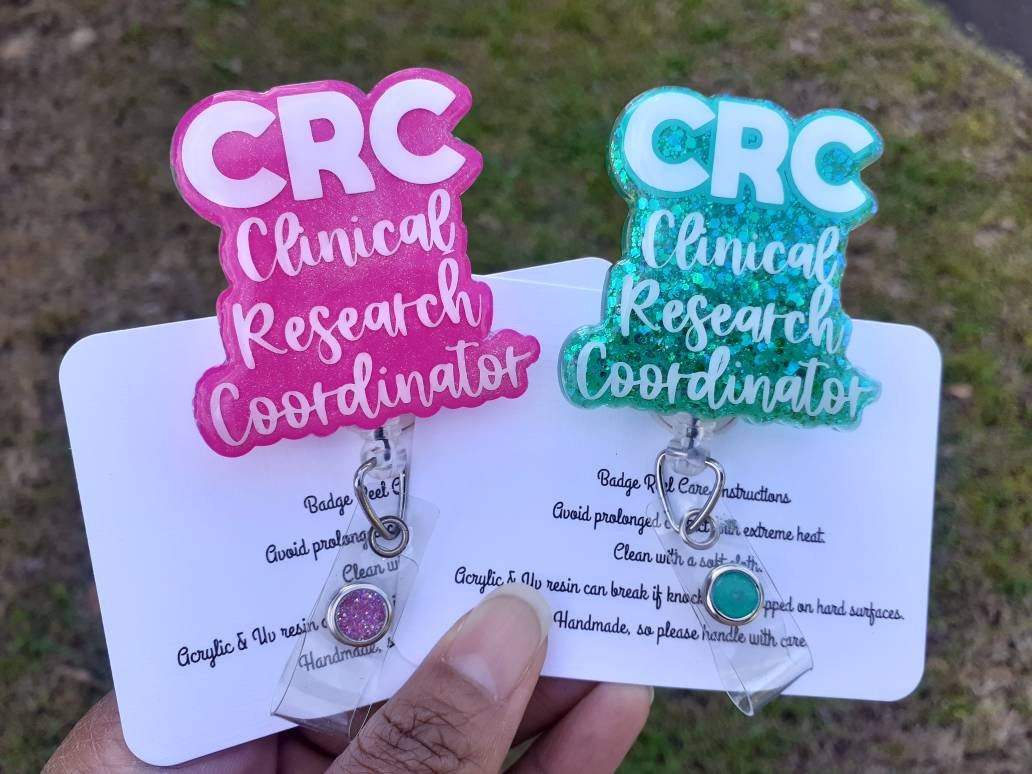 Clinical Research Coordinator, CRC Badge Reel, Medical Badge Reel ...