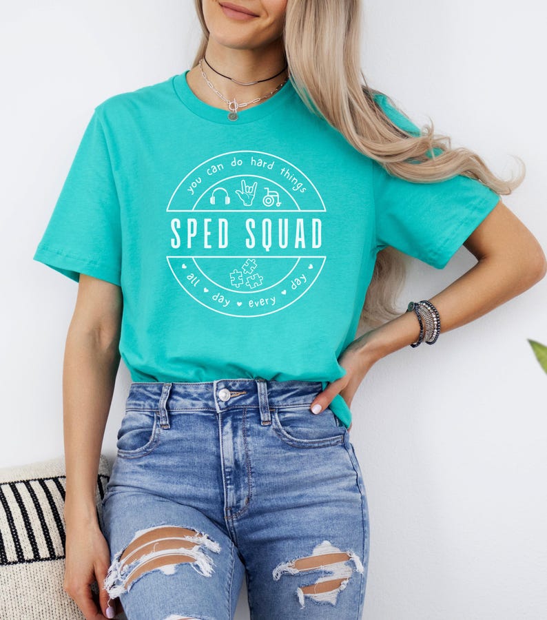 Sped Squad Shirt, Special Ed Tshirts, Special Ed Aide Shirt, Sped ...