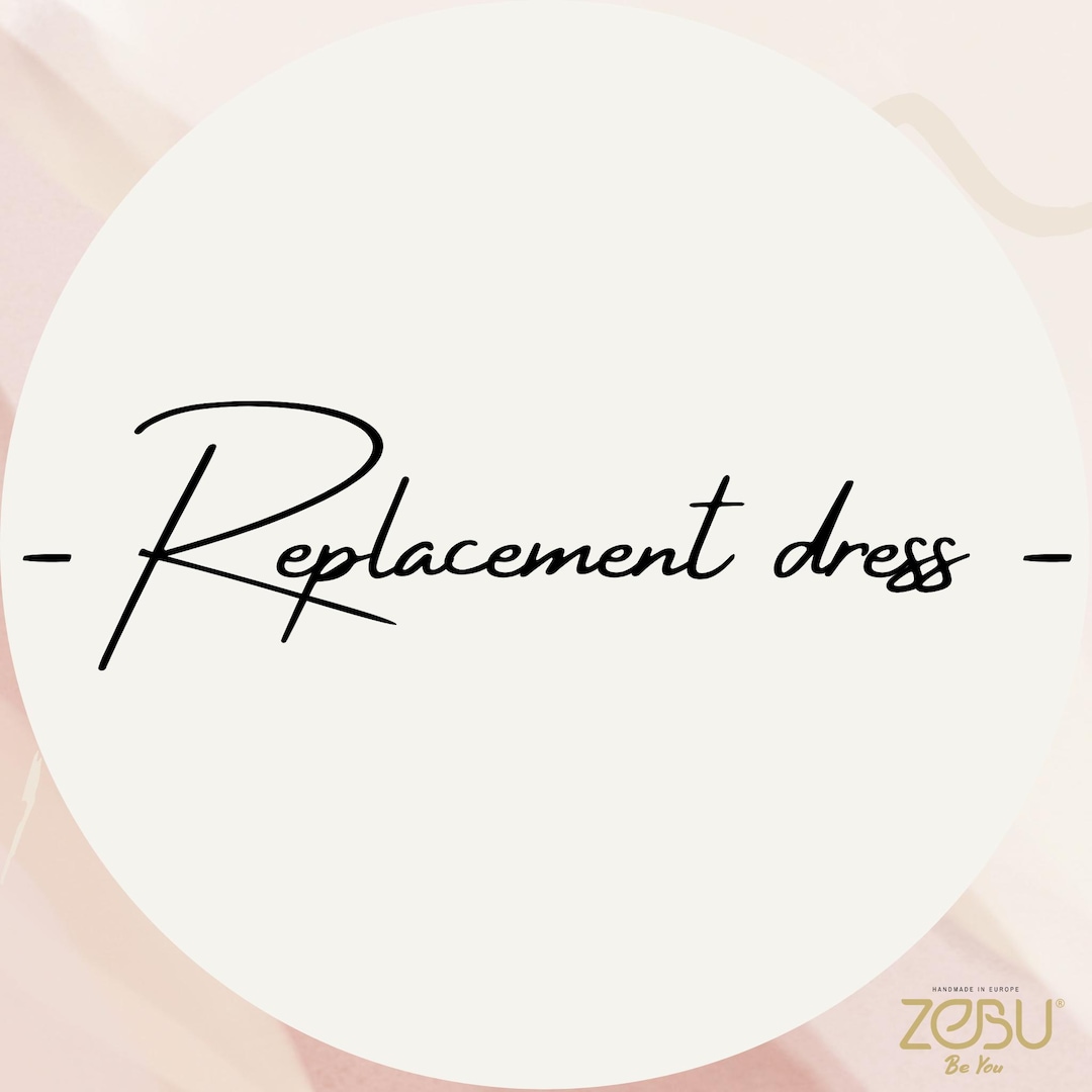 Replacement Dress Option for Photoshoot Dresses Processing and Shipping ...