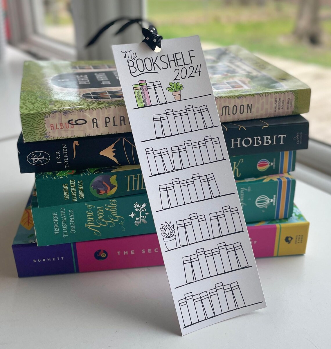 NEW 2025 PRINTABLE Book Tracker Bookmarks, Book List Coloring, Book Log ...