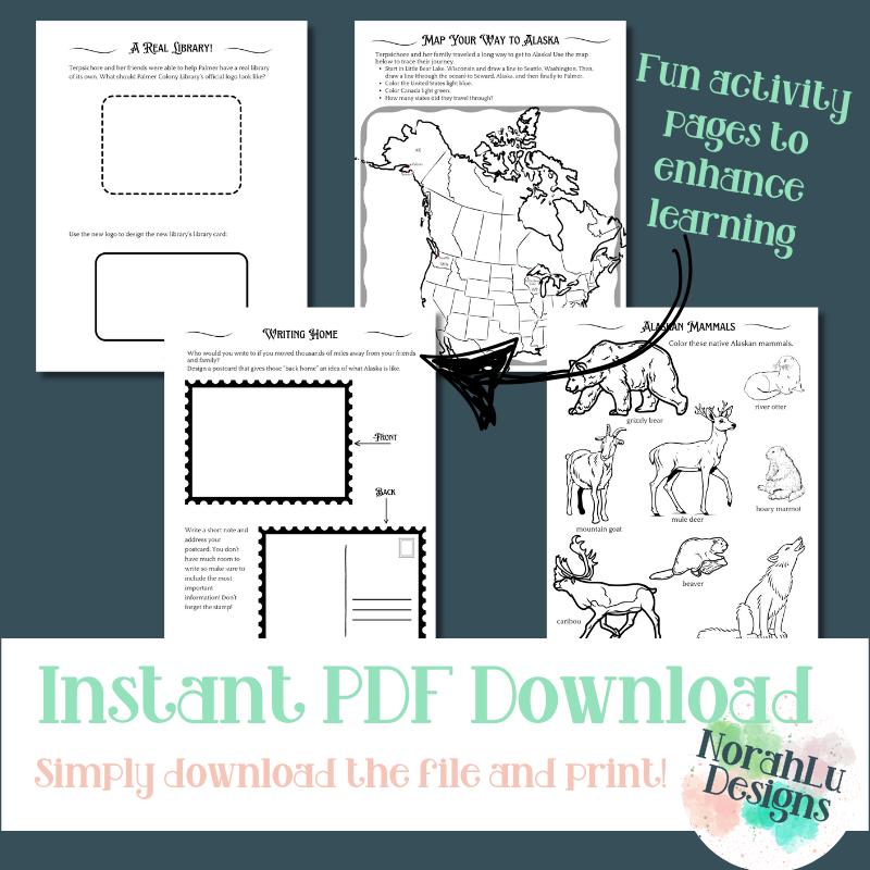 PRINTABLE Sweet Home Alaska Activity Pack; Literature, ELA, Printable ...