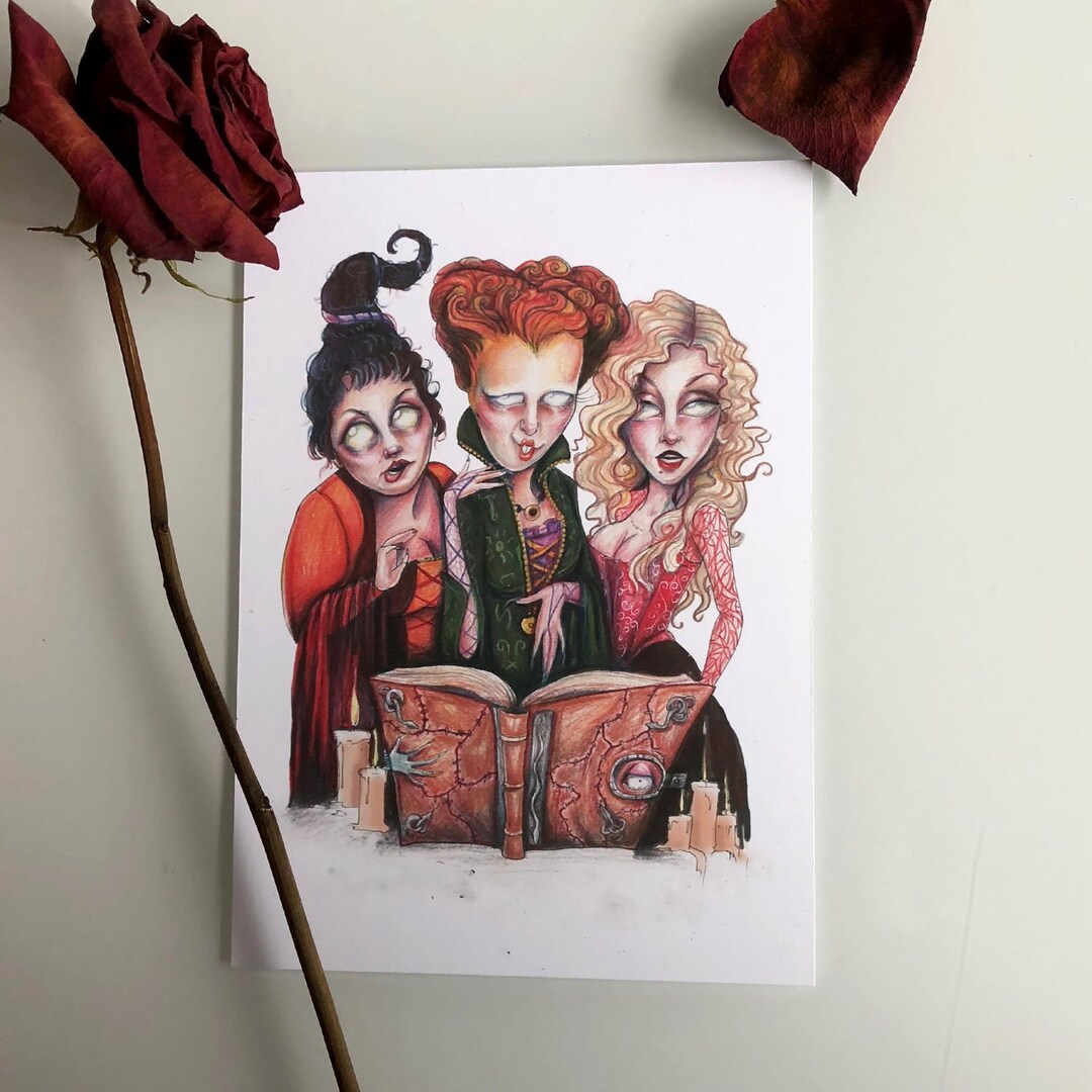 Hocus Pocus Art Print - Etsy