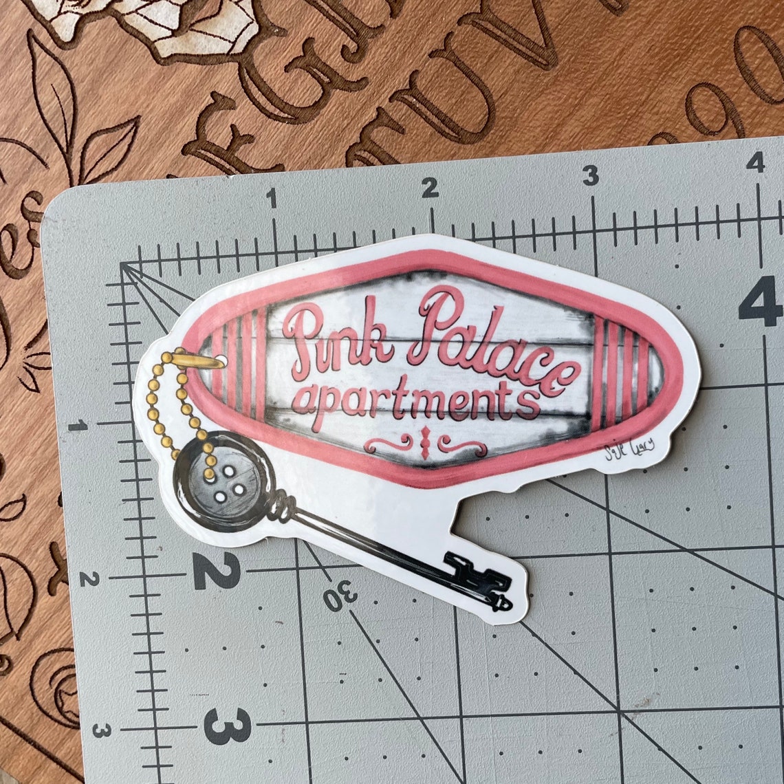 Pink Palace Sticker - Etsy