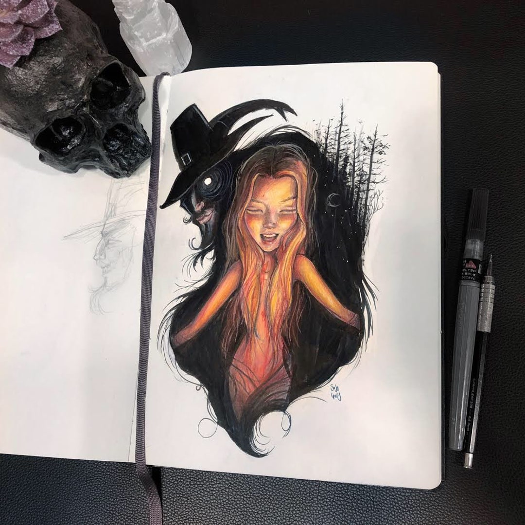 The Vvitch Art Print - Etsy