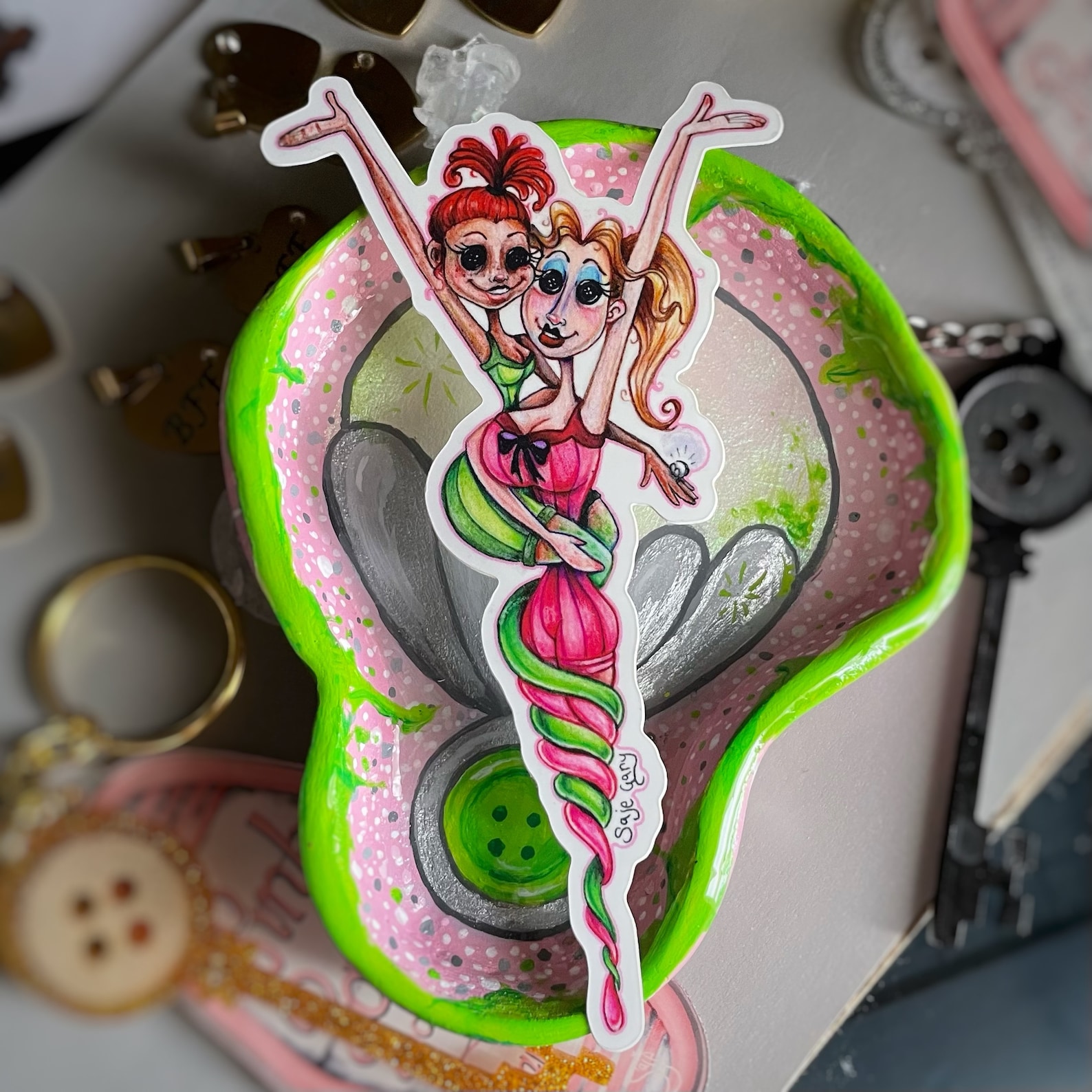 Spink and Forcible Sticker - Etsy