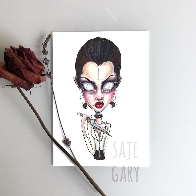 The Craft Nancy 5x7 Art Print - Etsy