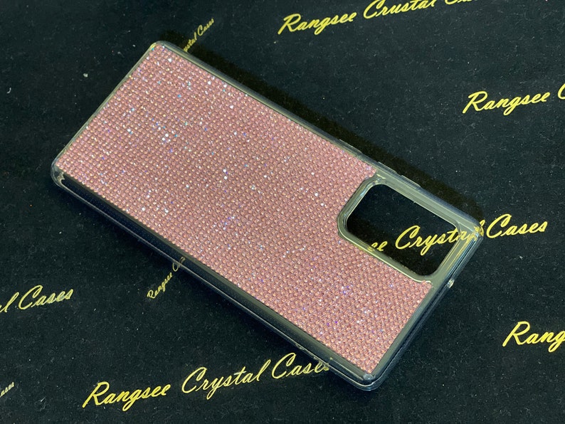 Galaxy Note 20 Note 20 Ultra With Pink Rose Rhinestone - Etsy