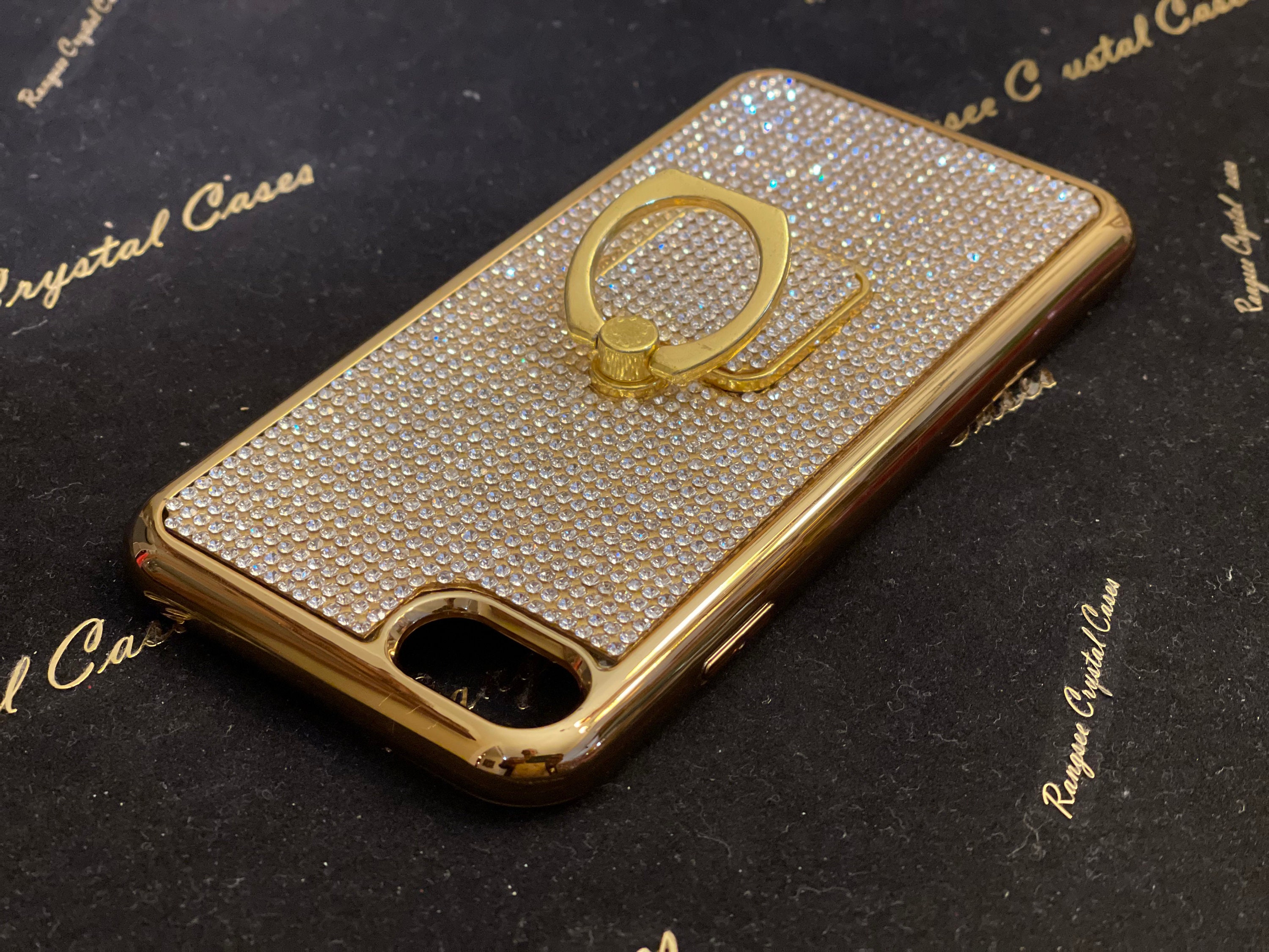 Iphone SE 2020 Iphone 8 Clear Diamond Rhinestone Crystals on - Etsy