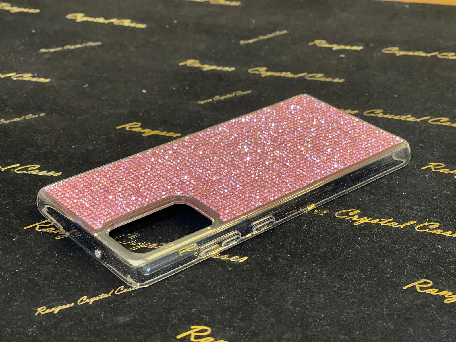 Galaxy Note 20 Note 20 Ultra With Pink Rose Rhinestone - Etsy