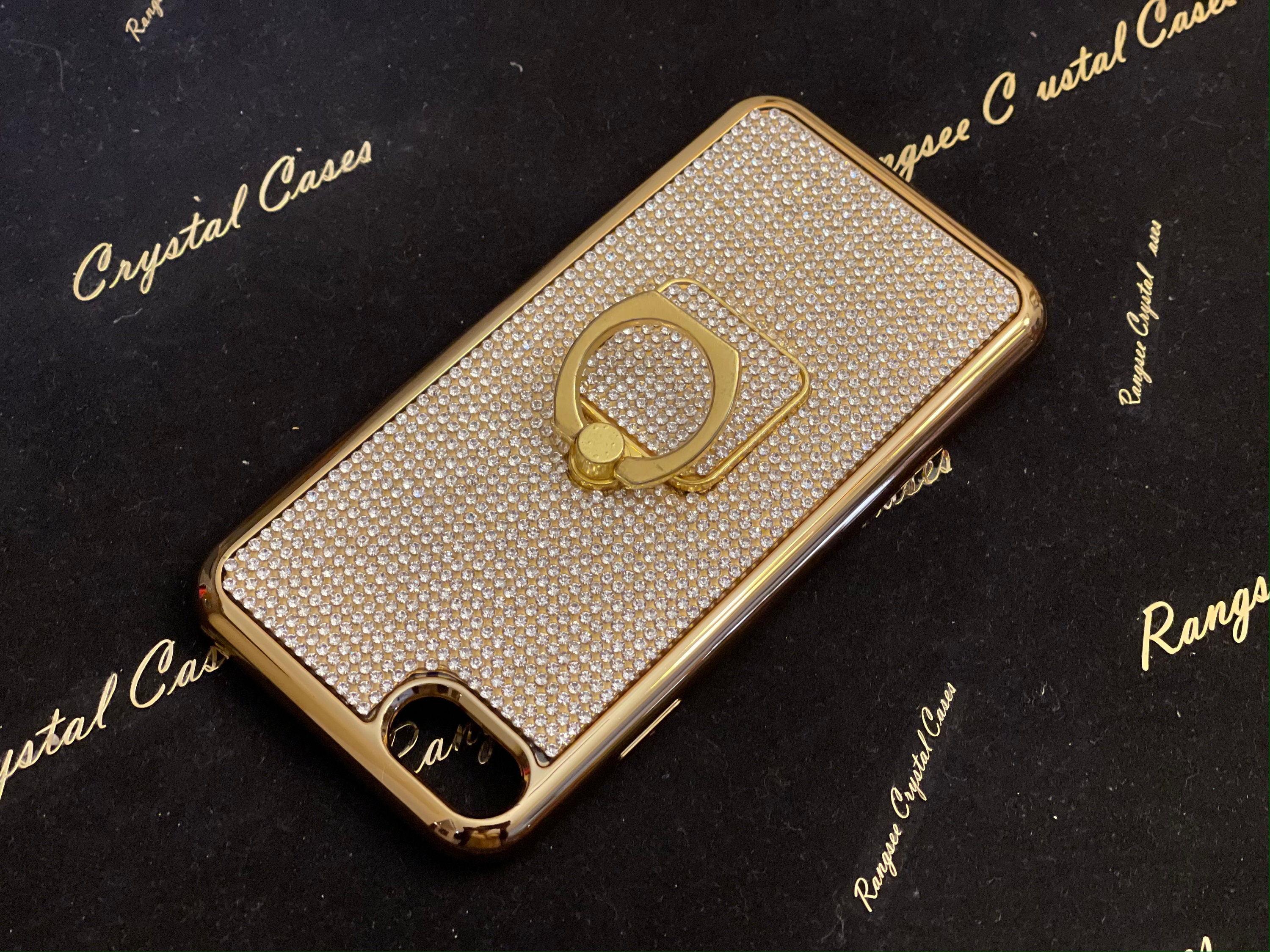 Iphone SE 2020 Iphone 8 Clear Diamond Rhinestone Crystals on - Etsy