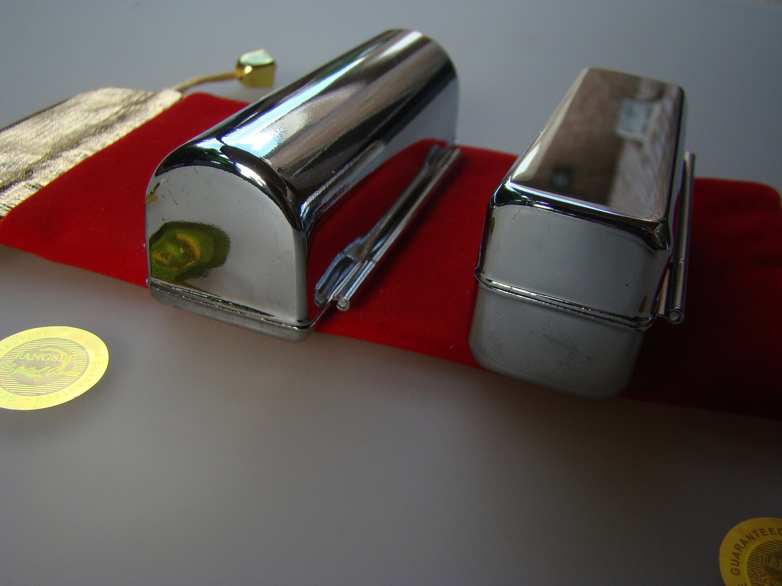 Lipstick Case With Mirror, Lipstick Box, Lipstick Holder, Red Siam ...
