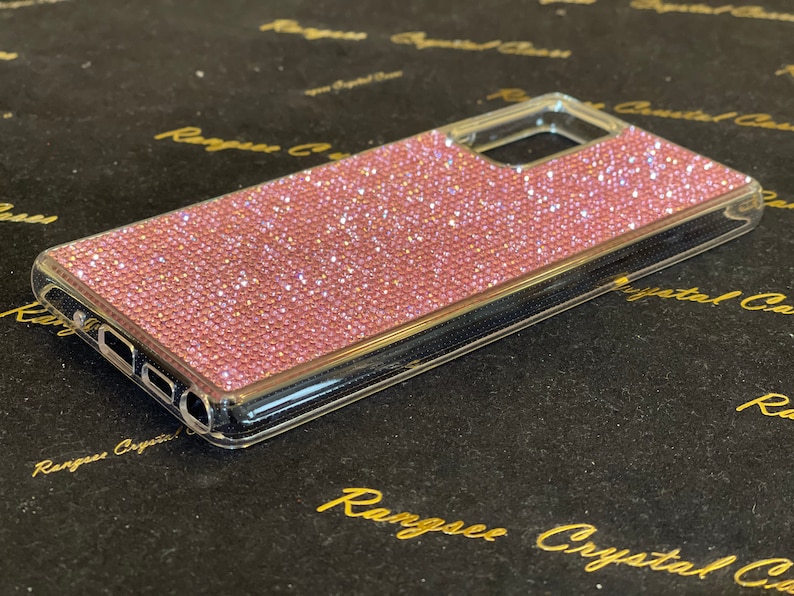 Galaxy Note 20 Note 20 Ultra With Pink Rose Rhinestone - Etsy