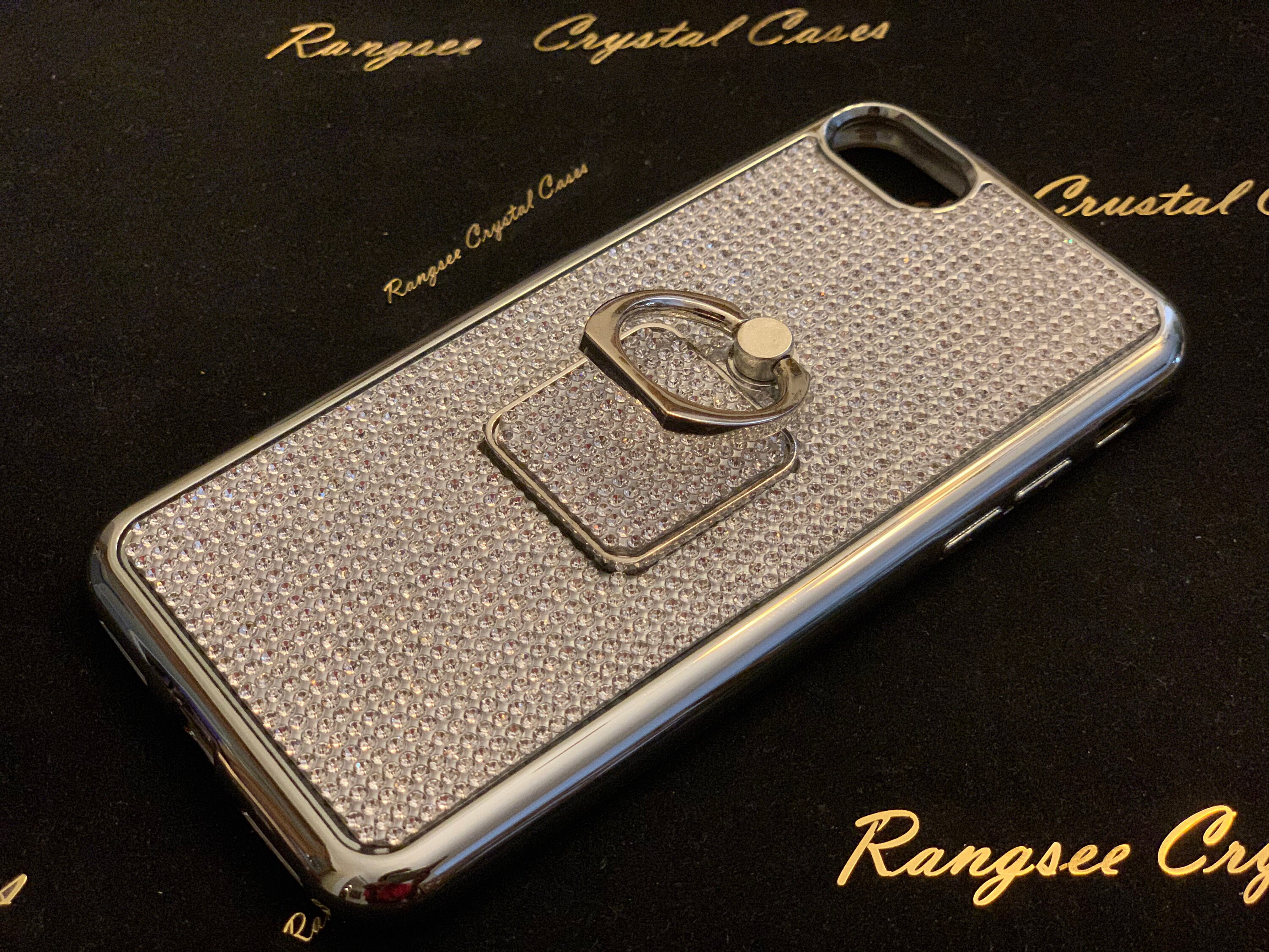 Iphone SE 2020 Iphone 8 Clear Diamond Rhinestone Crystals on - Etsy