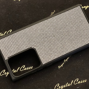 Galaxy Note 20, Note 20 Ultra With Blue Sapphire AB Crystals on Black ...