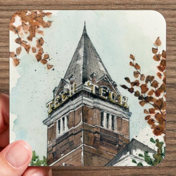 Georgia Tech Art - Etsy